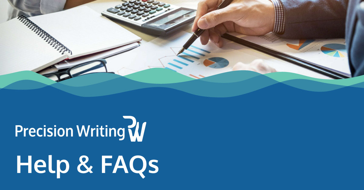 FAQs | Precision Writing